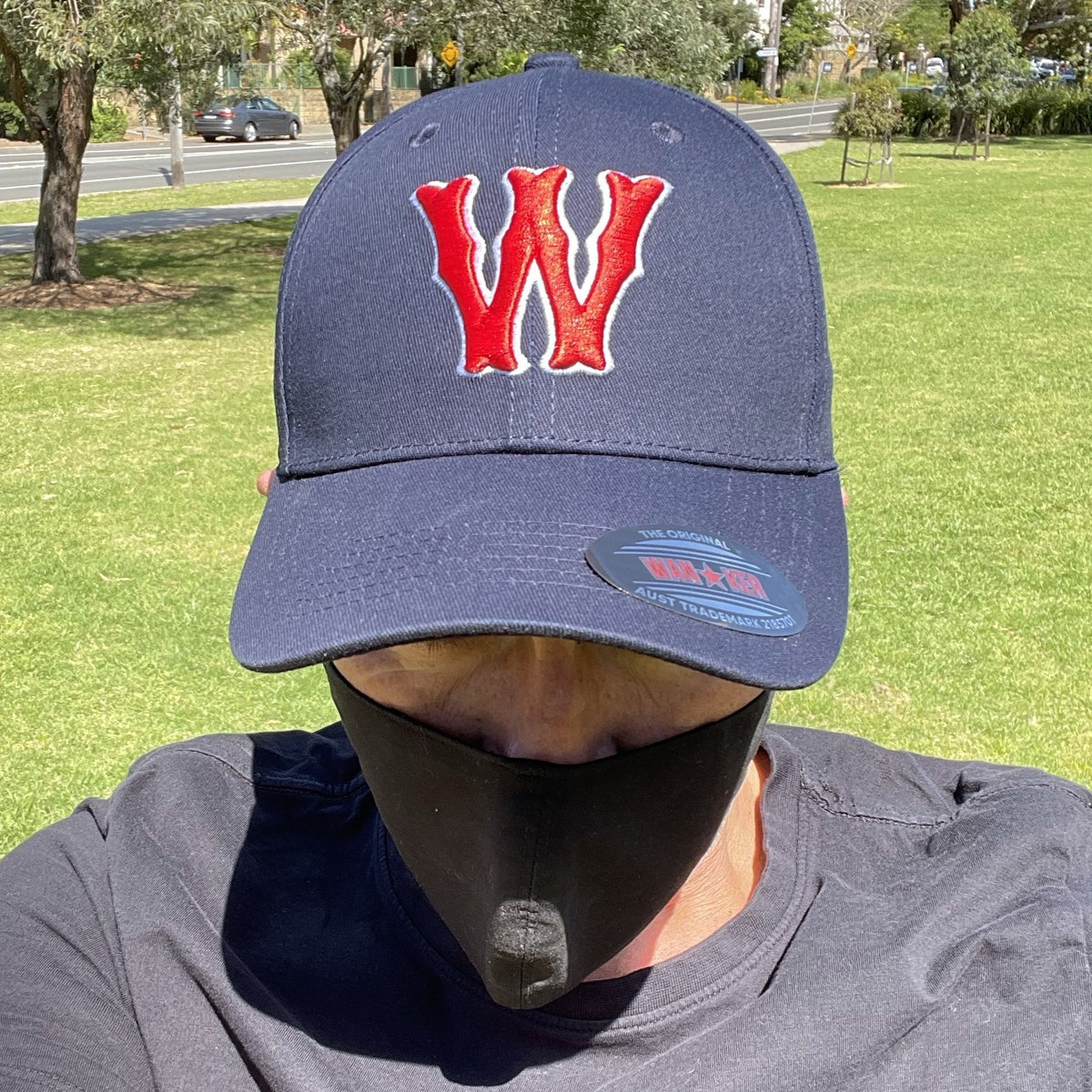 "W" Dark Navy Baseball Cap – Wanker Beer & Clothing Co